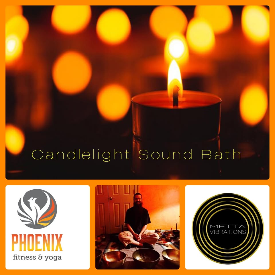 Friday Night Candlelight Sound Bath At Phoenix | Visit Staunton